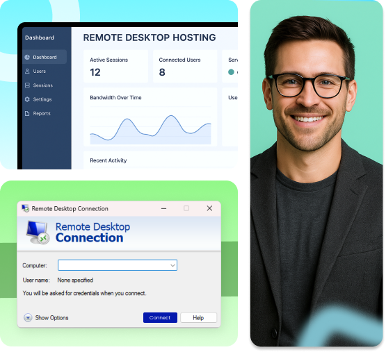 Remote Desktop Hosting on Cloud | 3 Month Free Hosting*